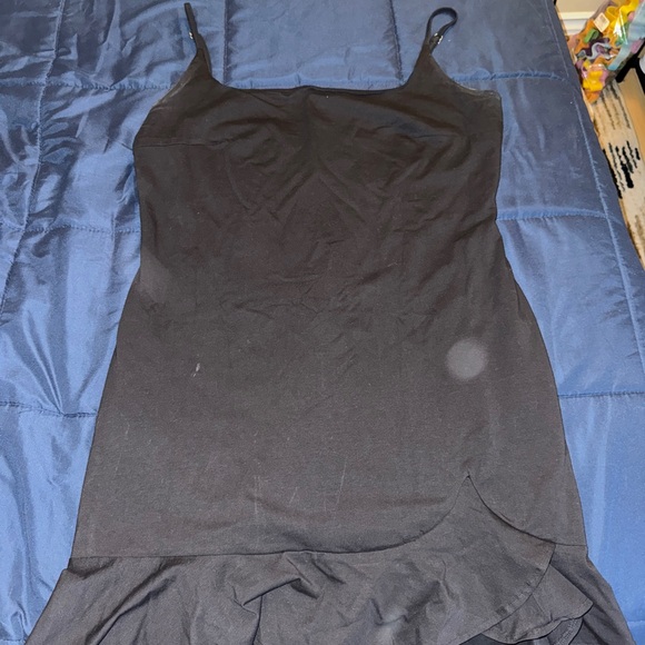 Princess Polly | Dresses | Princess Polly Black Zipup Dress | Poshmark